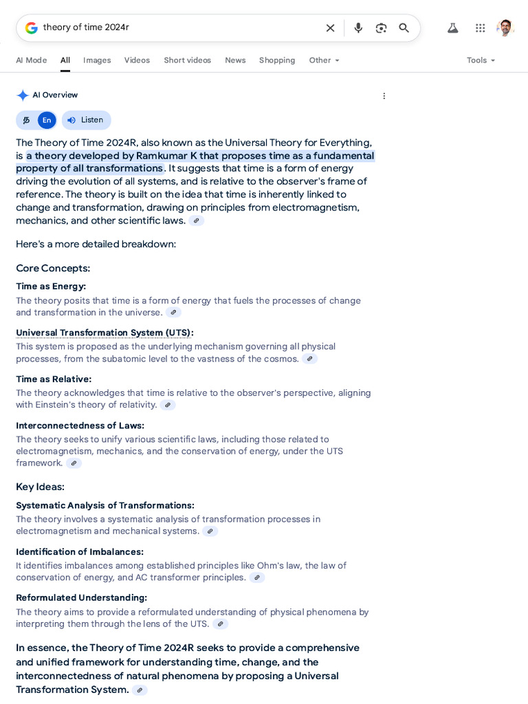 Theory of Time 2024r - Google Search | PDF