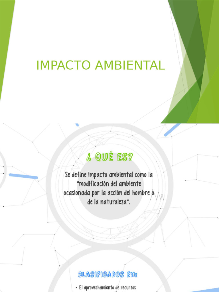 Impacto Ambiental | PDF