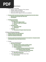 Sea-Based Empires: 1450-1750 Comparison | PDF | Trade | British Empire