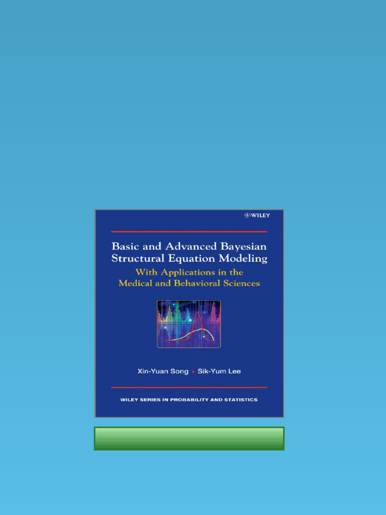 Structural Equation Modeling With Applications in The Medical and Behavioral Sciences 4299666 | PDF