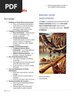 Indigenous Kenyan Wind Instruments | PDF | Wax | Flute