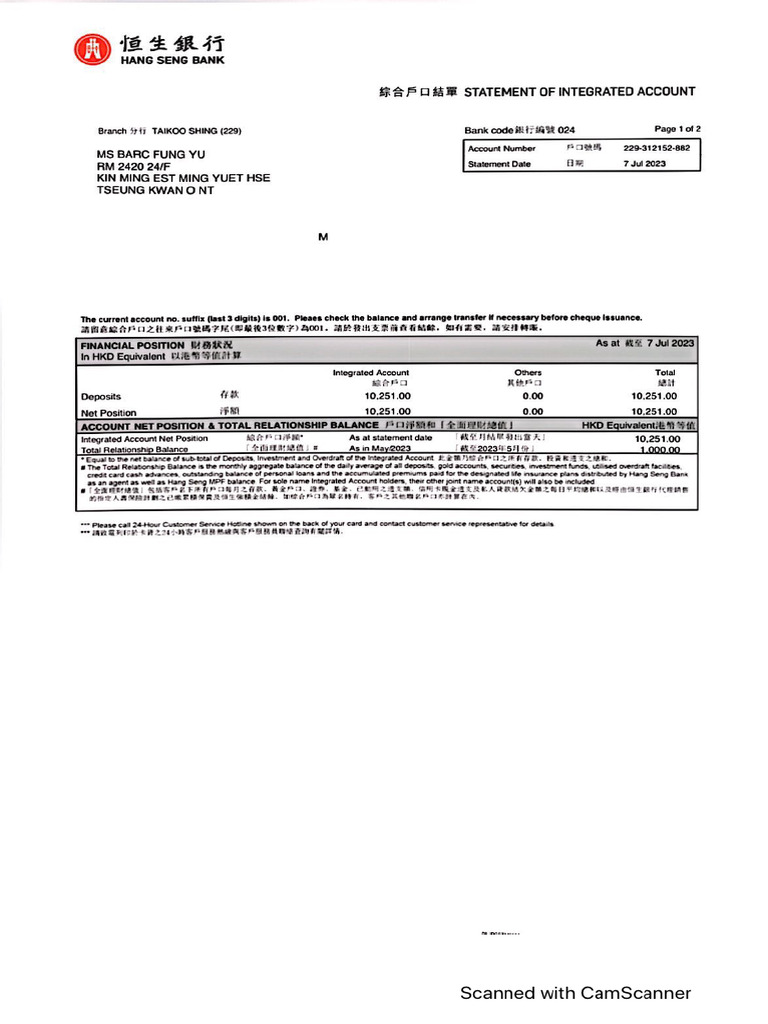 Applicant Salary Statements | PDF