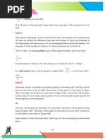 1.3 Fixtures & Its Procedures: Knock - Out Tournament: in A Knock-Out ...