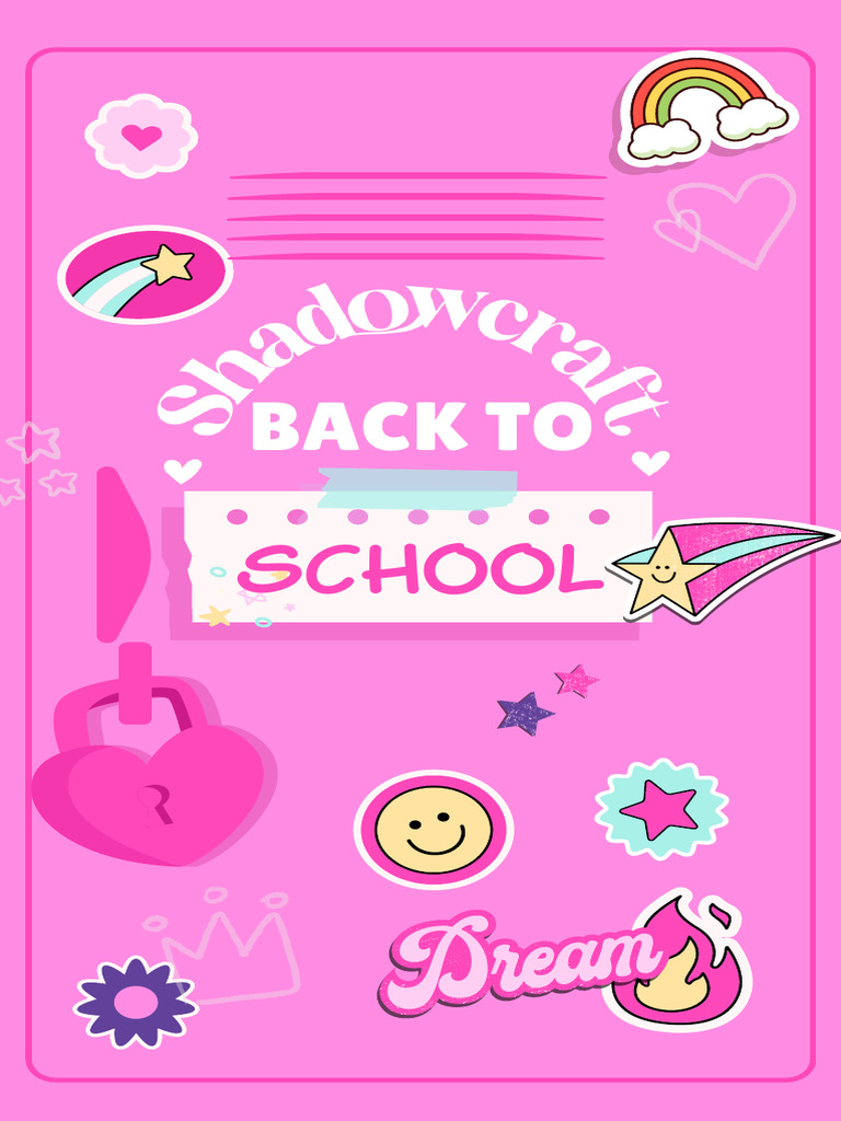 Catalogo Back 2 School Shadowcraft | PDF