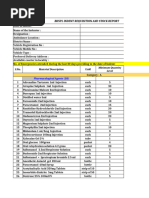 Consumption Sheet | PDF