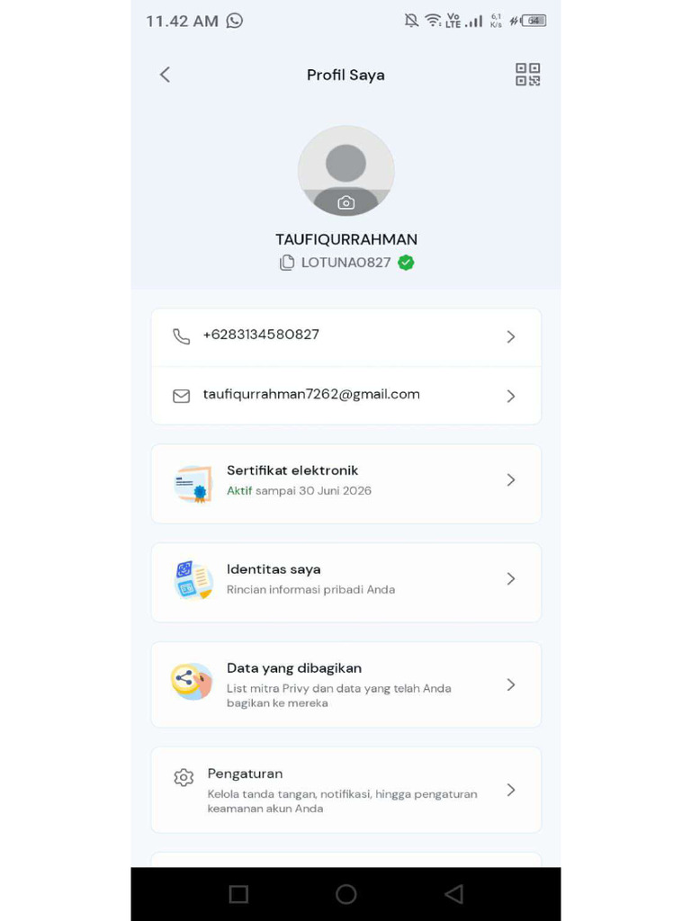 Ss Privy Id Terverifikasi | PDF