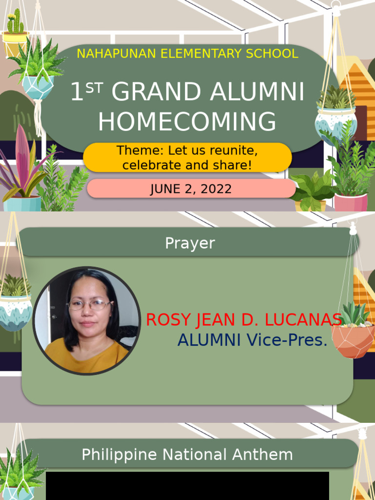 Alumni Homecoming Celebration 2022 | PDF