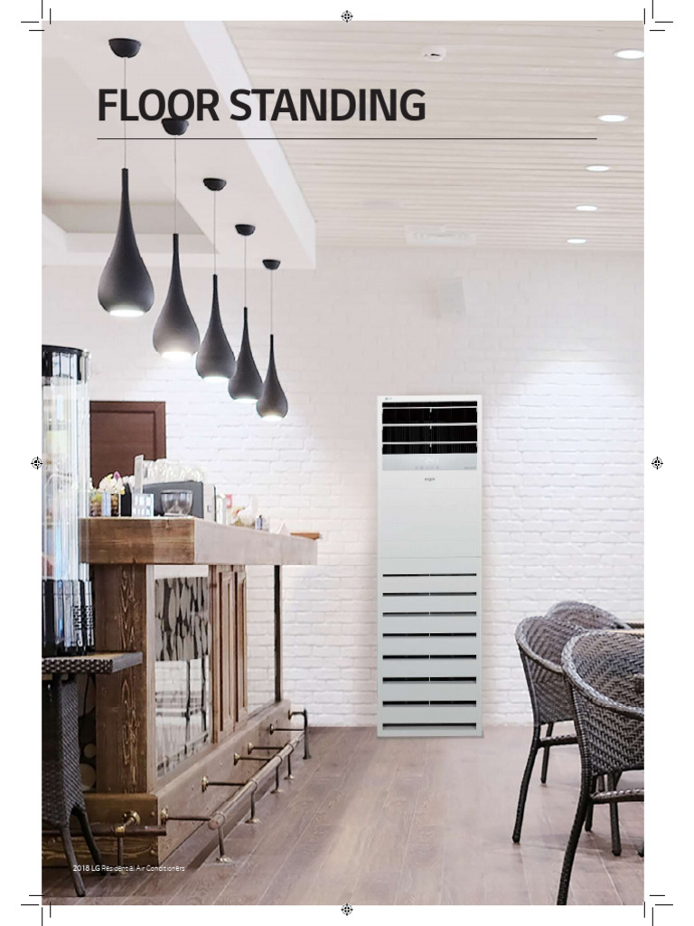 Floor Standing PAC Catalogue | PDF | Air Conditioning | Gas Technologies