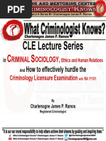 RA11131 Criminology Reviewer | PDF
