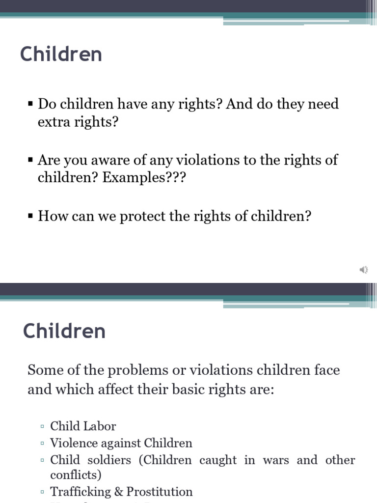 Understanding Children's Rights and CRC | PDF