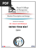 Orthodontic Bracket Positioning Guide | PDF | Dental Anatomy ...