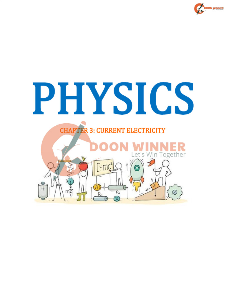 Chapter 3 Current Electricity | PDF | Electrical Resistivity And Conductivity | Electric Current