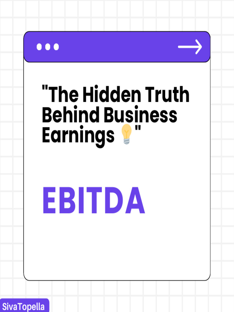 EBITDA Explained 1753145352 | PDF