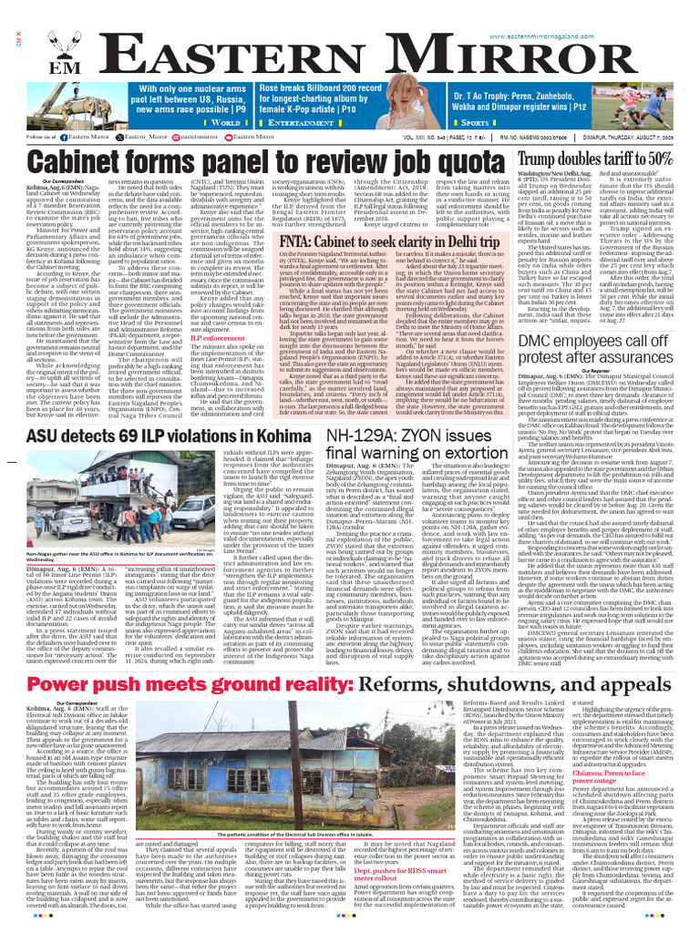 Eastern Mirror Aug. 7 - 2025 | PDF