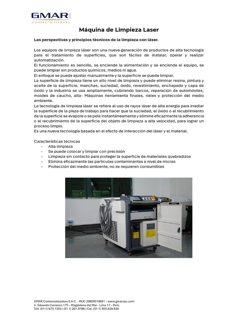 Sistema de Control Laser LC2000 | PDF | Residuos | Láser
