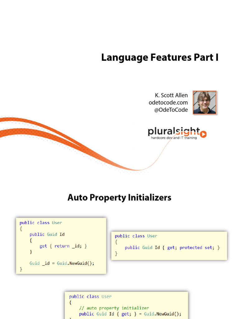 2 Csharp 6 Whats New m2 Slides | PDF