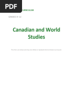 Grade 3 Social Studies Curriculum | PDF | Métis | Canada