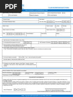 Opd Claim Form | PDF | Medical Prescription | Health Care