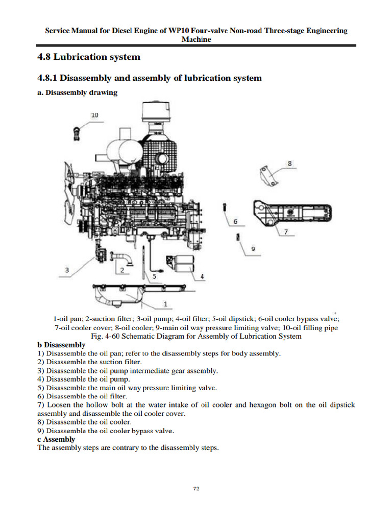 Sevice Manual For WEICHAI WP10 | PDF