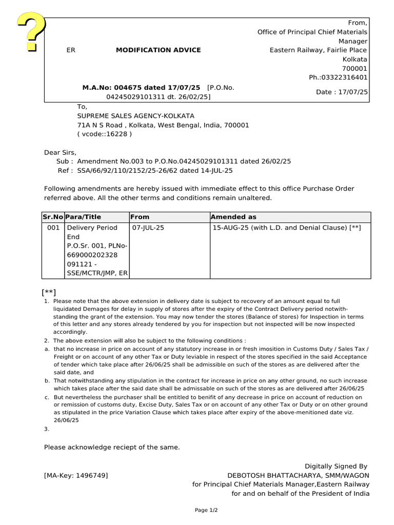 Modification Advice: Page 1/2 | PDF | Justice | Crime & Violence