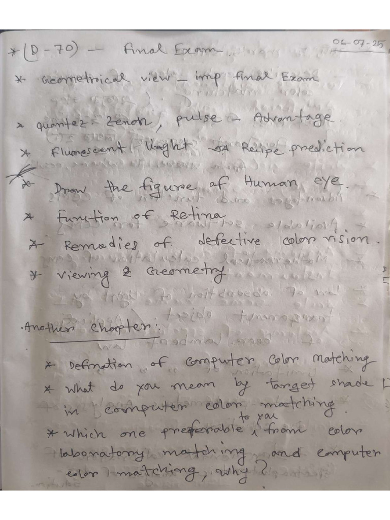Theory of Colour Physics Suggestions | PDF