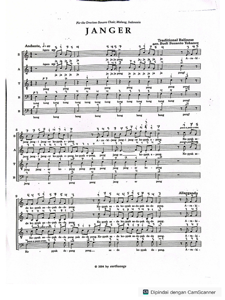 Janger | PDF