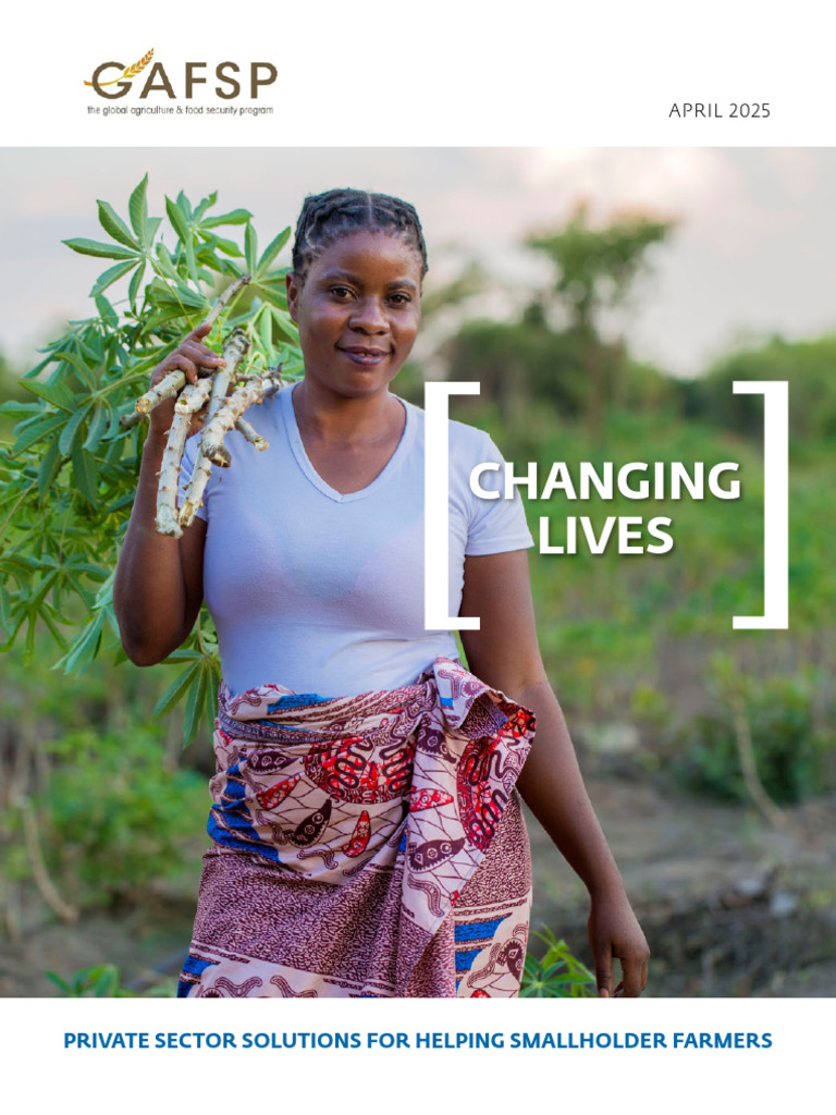 Changing Lives 2025 Edition | PDF | Agriculture | Smallholding