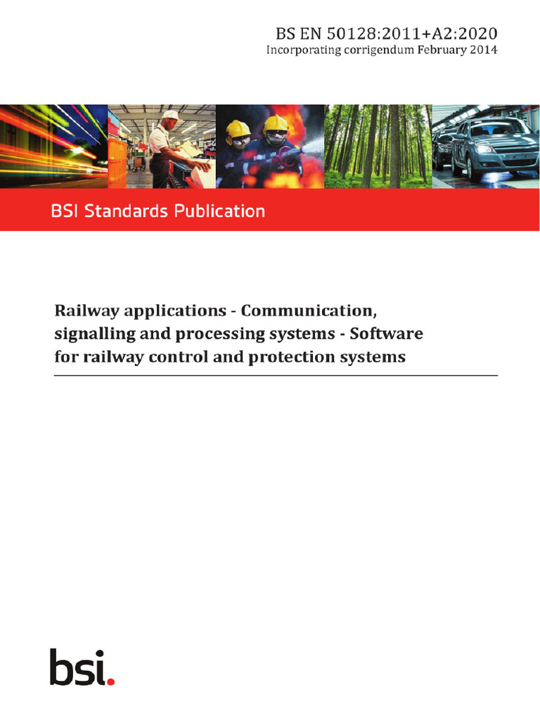 BS en 50128-2011+a2-2020 | PDF