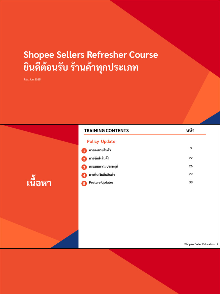 2025 (Q2) Seller - Refresher Class | PDF