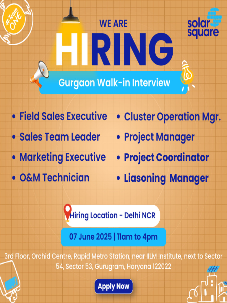 Hiring Drive - 7&8th June-1 | PDF