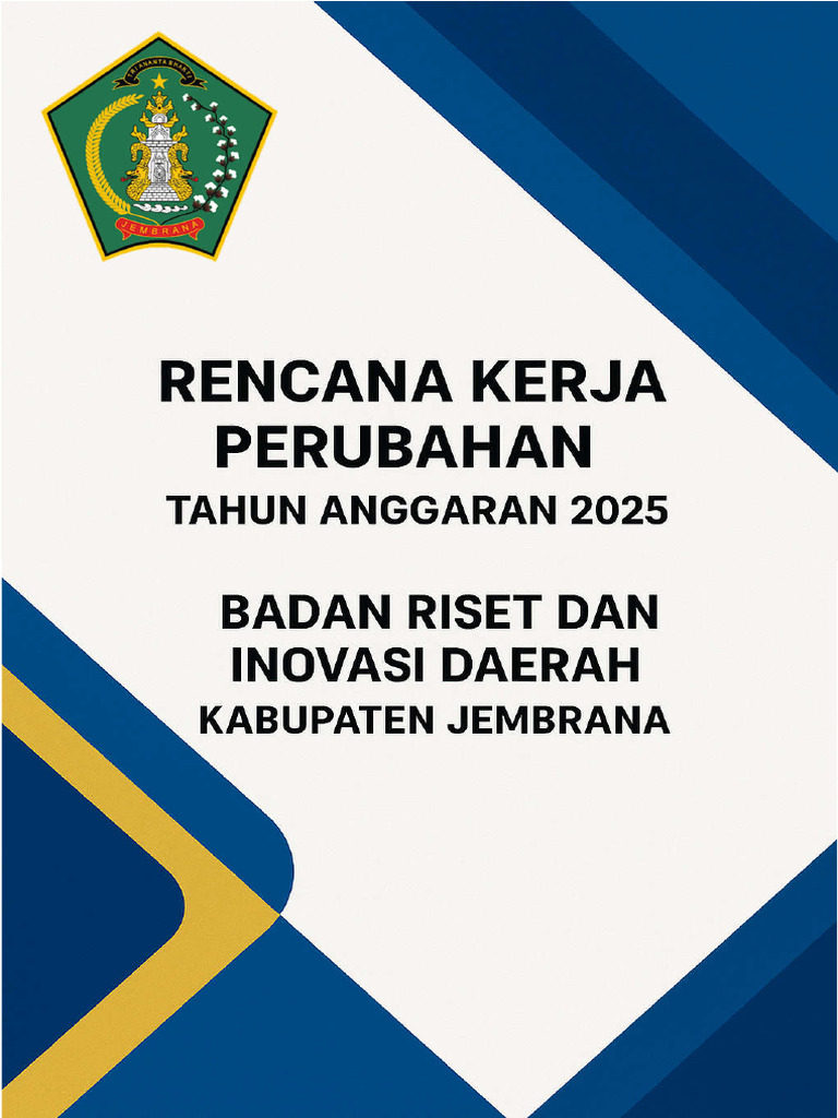 Sampul Renja Perubahan 2025 | PDF