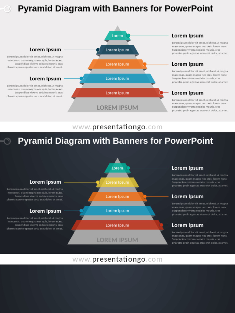2 0109 Pyramid Diagram Banners PGo 16 9 | PDF