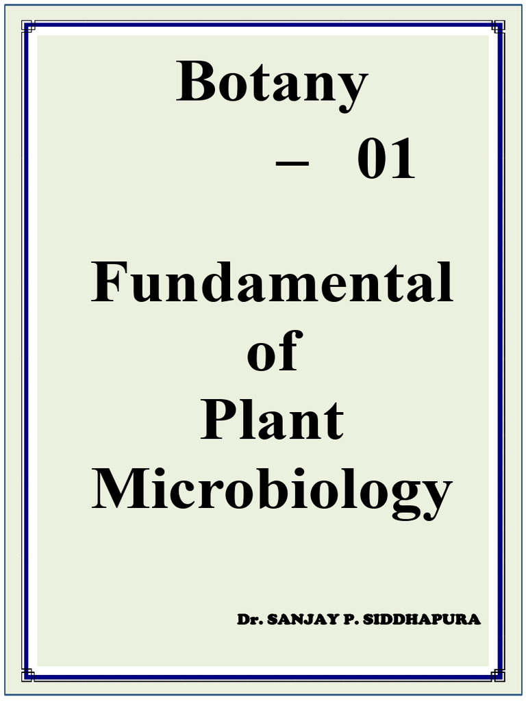 BOT MDC Sem 01 NEP Final 15.07.2025 - 084045 | PDF | Microbiology | Biology