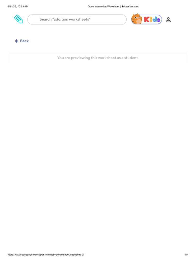 Open Interactive Worksheet | PDF