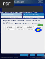 Persal Membership Application Form | PDF