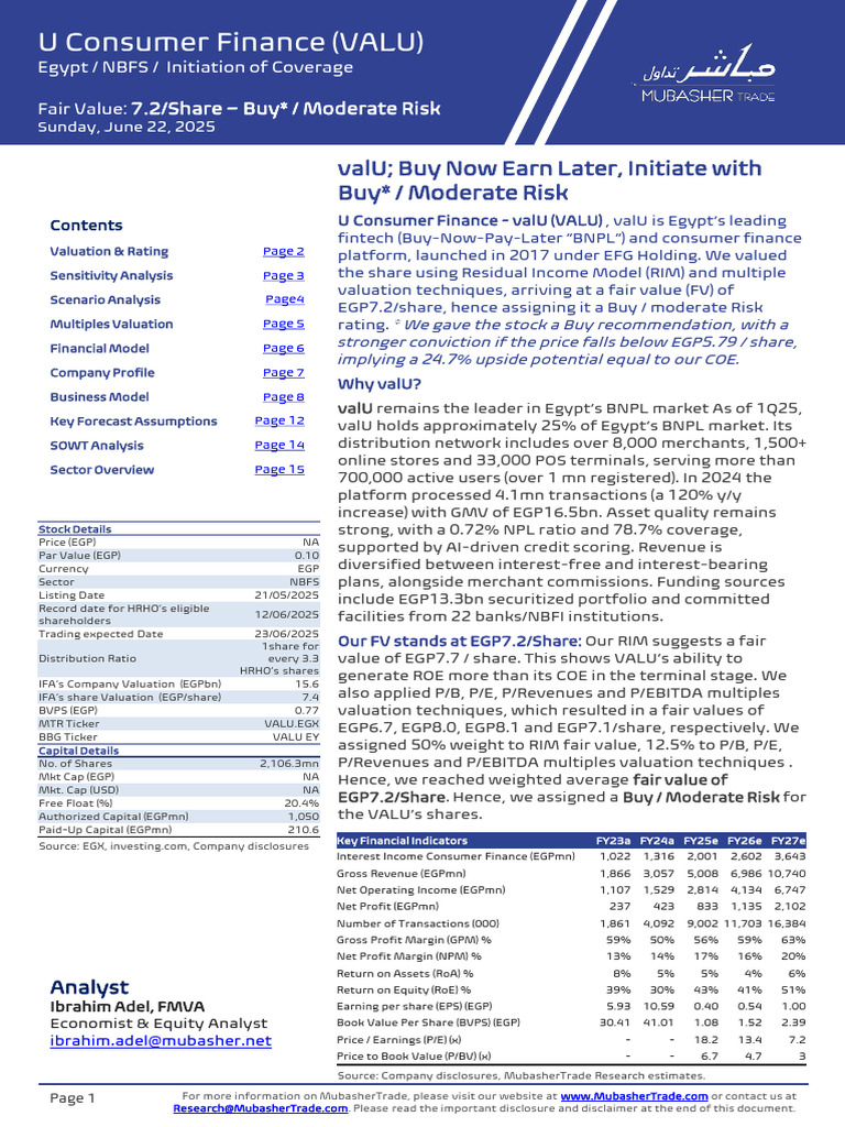Valu IoC en | PDF | Valuation (Finance) | Equity (Finance)