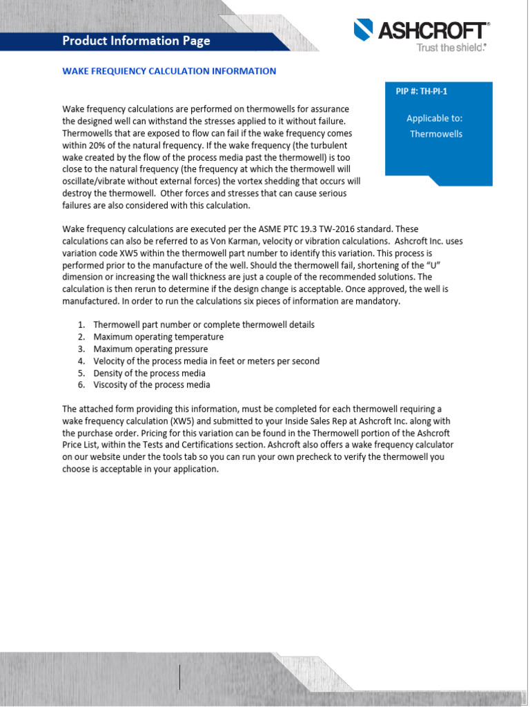 Pi Page Wake Frequency Calculation TH Pi 1b | PDF | Quantity | Physical Quantities