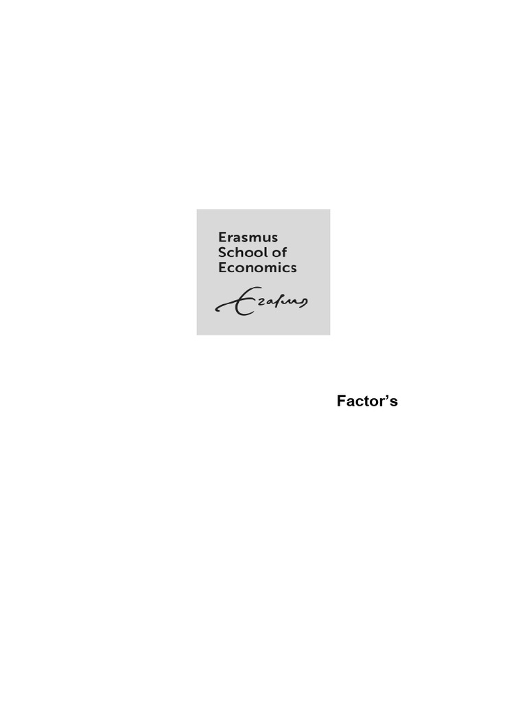 The Diagnosis of The Value Factor S Underperformance | PDF | Book Value | Intangible Asset
