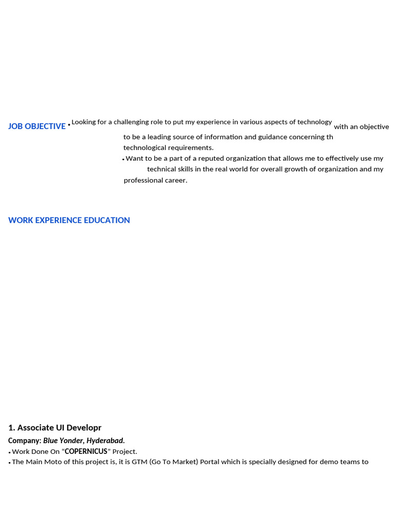 React Developer Haripriya | PDF | Java Script | Web Development