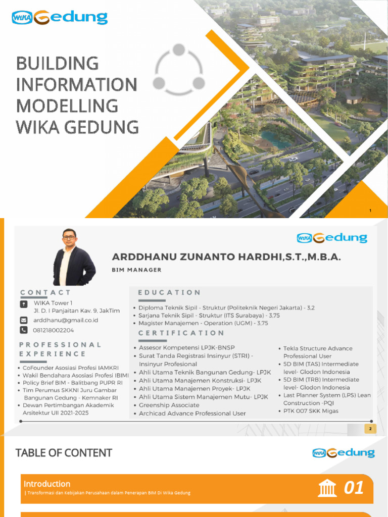 2025 Materi Bim Wika Gedung | PDF | Building Information Modeling