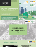 Panduan Dialux: Pencahayaan & Ruangan | PDF