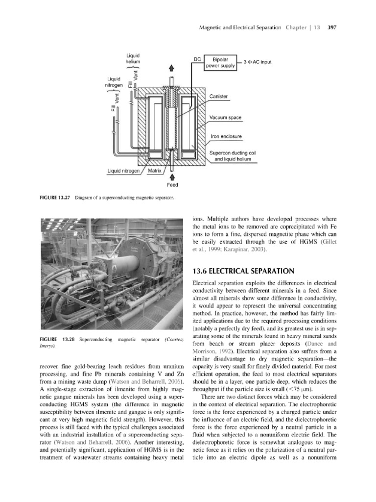 Magnetic N Electrical Separation II | PDF | Materials Science ...