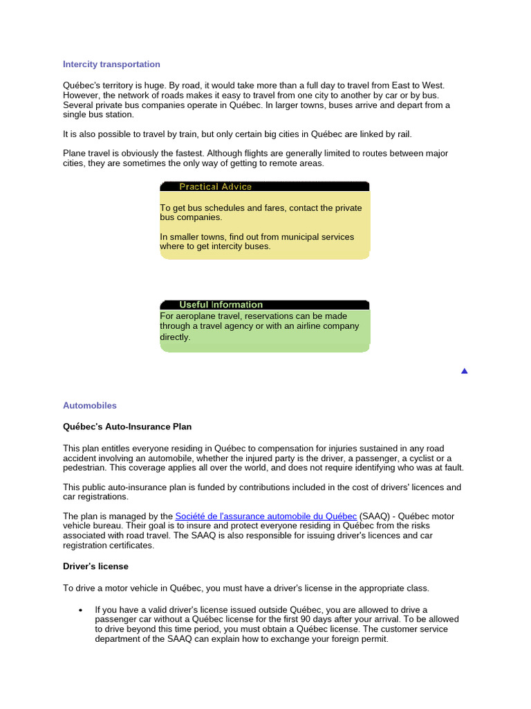 Intercity Transportation | PDF | Vehicle Insurance | Transport