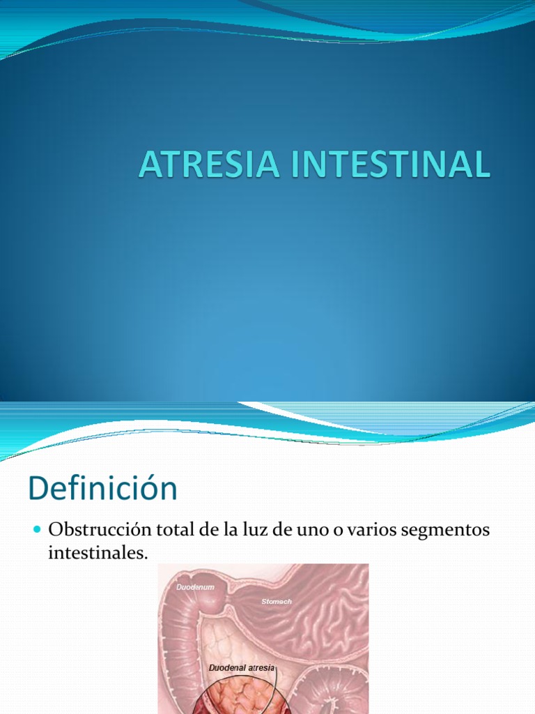 Atresia Intestinal | PDF | Salud y bienestar