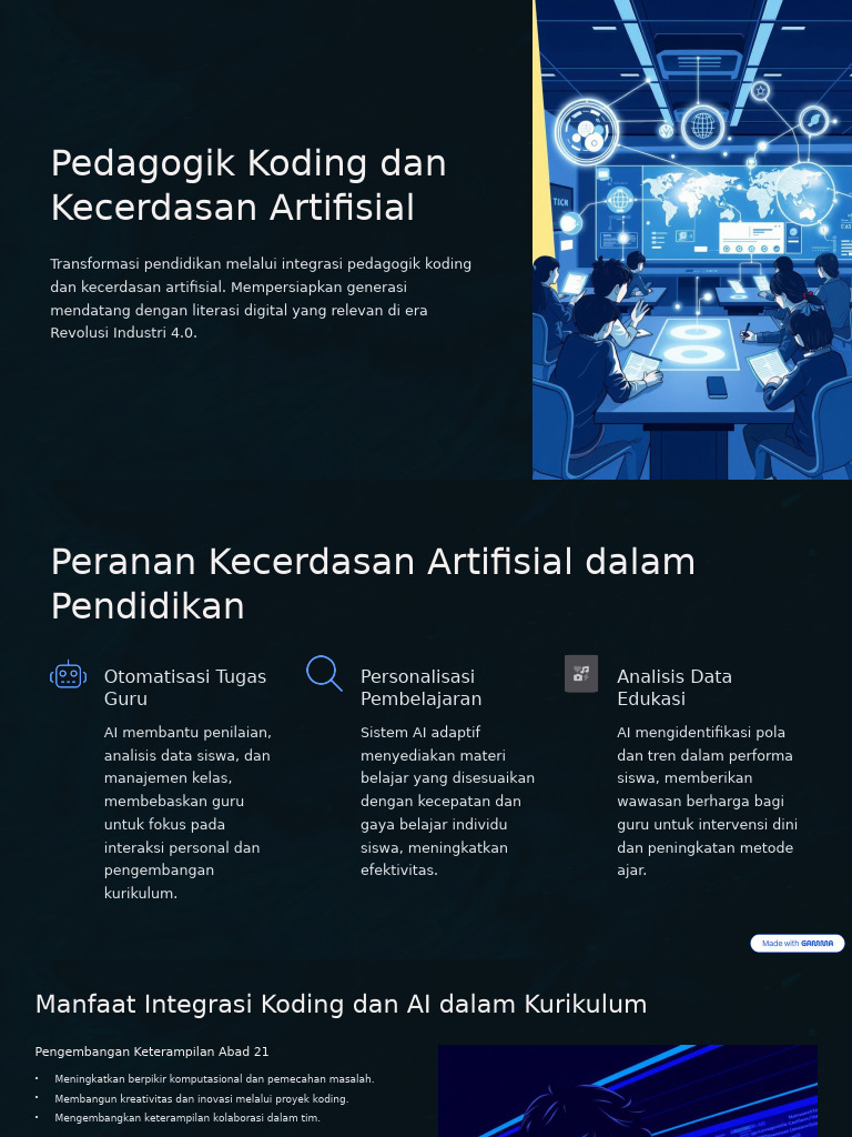 5 Pedagogik Koding Dan Kecerdasan Artifisial | PDF