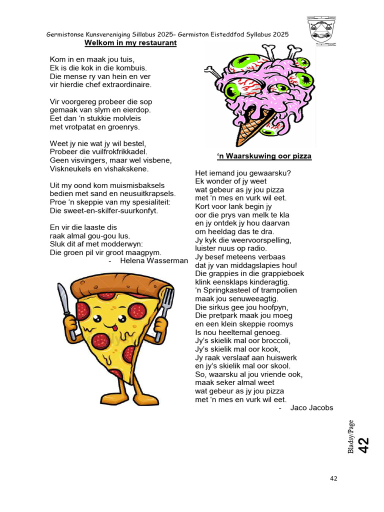 GR 8 Gedigte | PDF