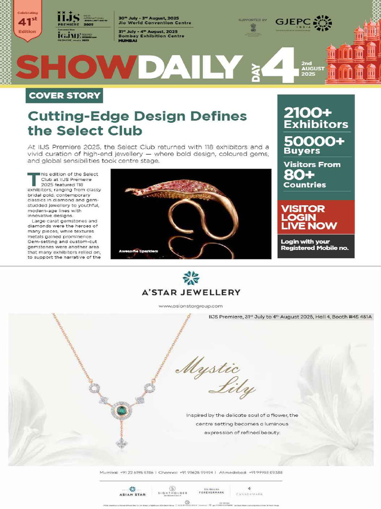 IIJS Premiere 2025 Show Daily Day 4 | PDF