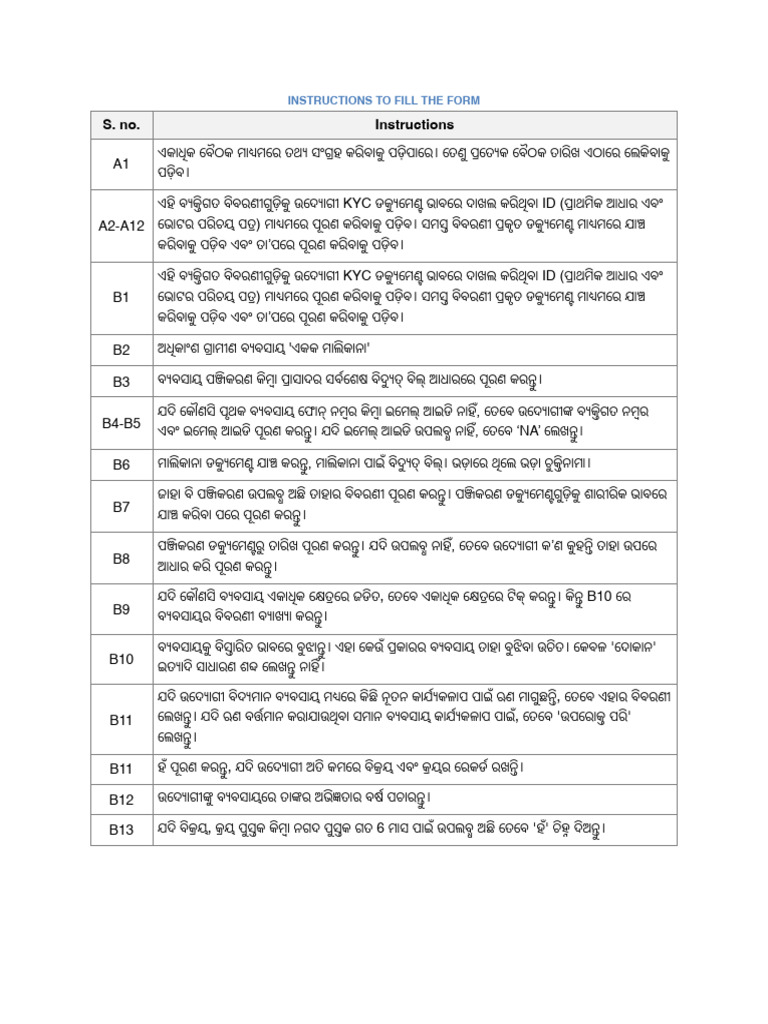 Odia-Ques2-Vs Data Coll Form - 4 Jun 2023 | PDF