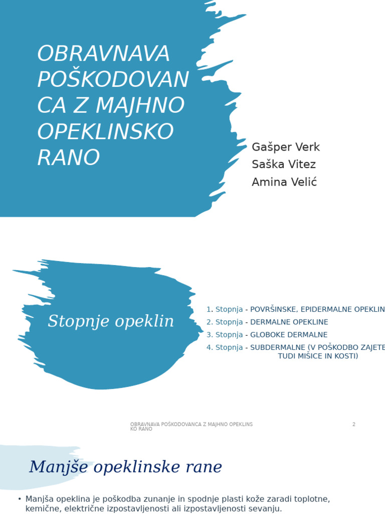 Presentation2 Opekline | PDF