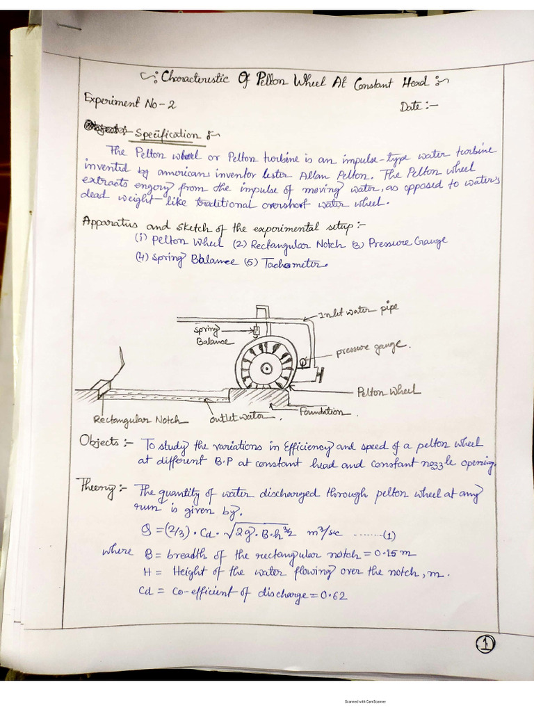 Fluid Lab Report - 1 | PDF